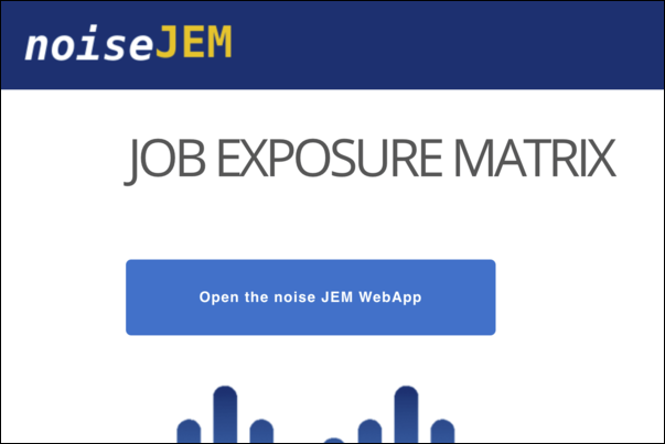 Our web-based tool is introduced by NOISH for the noise exposure estimate – Exposure Research Lab